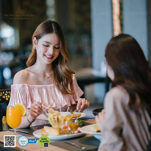 Brandbiznews - รร.เฮอริเทจ เชียงรายฯ ขยายสิทธิ์ไทยเที่ยวไทย ชวนครอบครัวมาพักห้องดีลักซ์ 1,200 บ.