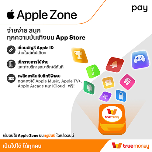 Brandbiznews - ทรูมันนี่ เปิดตัวฟีเจอร์ Apple Zone ยกระดับประสบการณ์การใช้งาน App Store