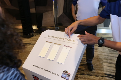 Brandbiznews - นิปปอนเพนต์ เปิดตัวผลิตภัณฑ์ใหม่ NAX PREMILA 9901 DIAMOND CLEAR 2K
